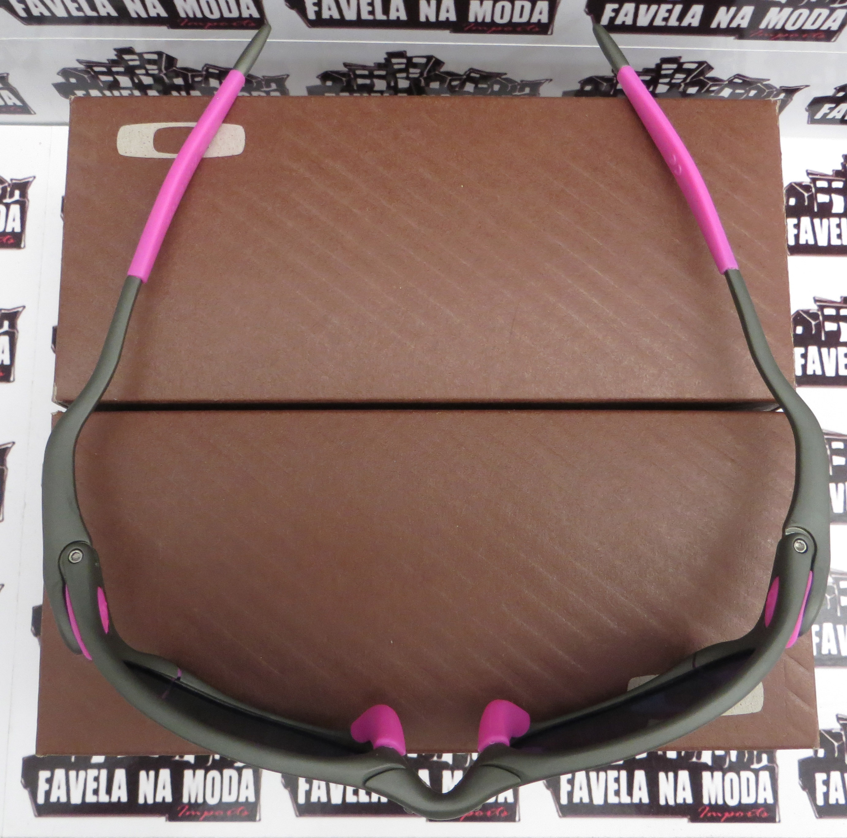 Óculos Oakley Double xx / X-Metal / Pink / Borrachas Rosa - Favela na ...